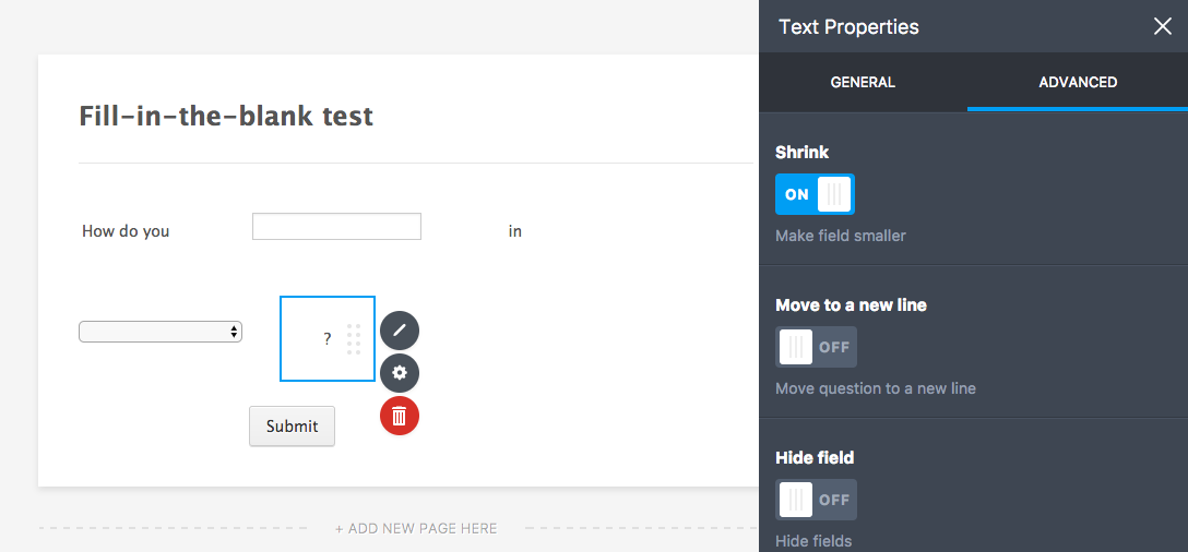 How To Make Fill in the Blank Questions In An Online Form How To Make Fill in the Blank Questions In An Online Form