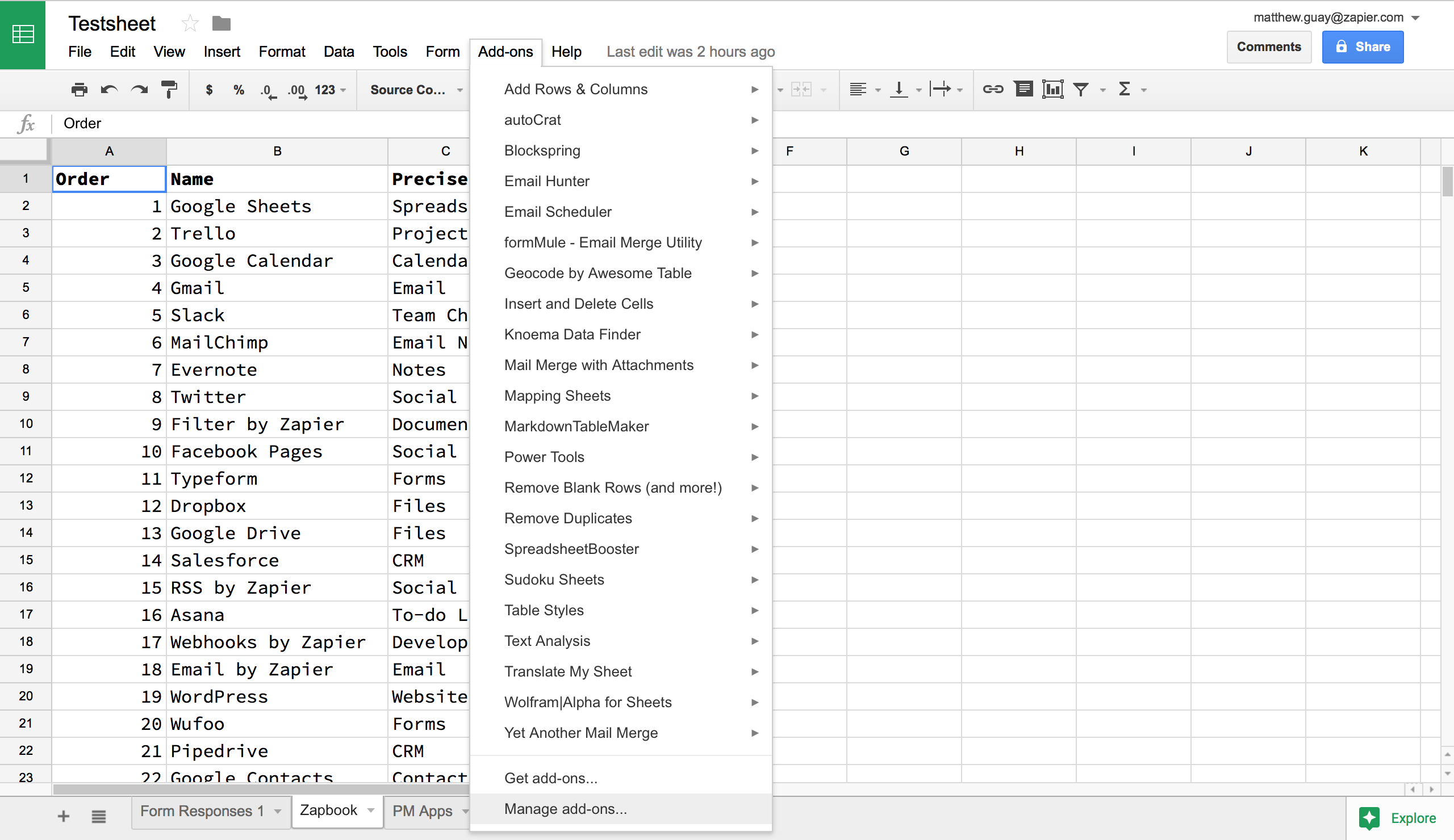 50 Google Sheets Add Ons To Supercharge Your Spreadsheets The 50 Google Sheets Add Ons To Supercharge Your Spreadsheets The